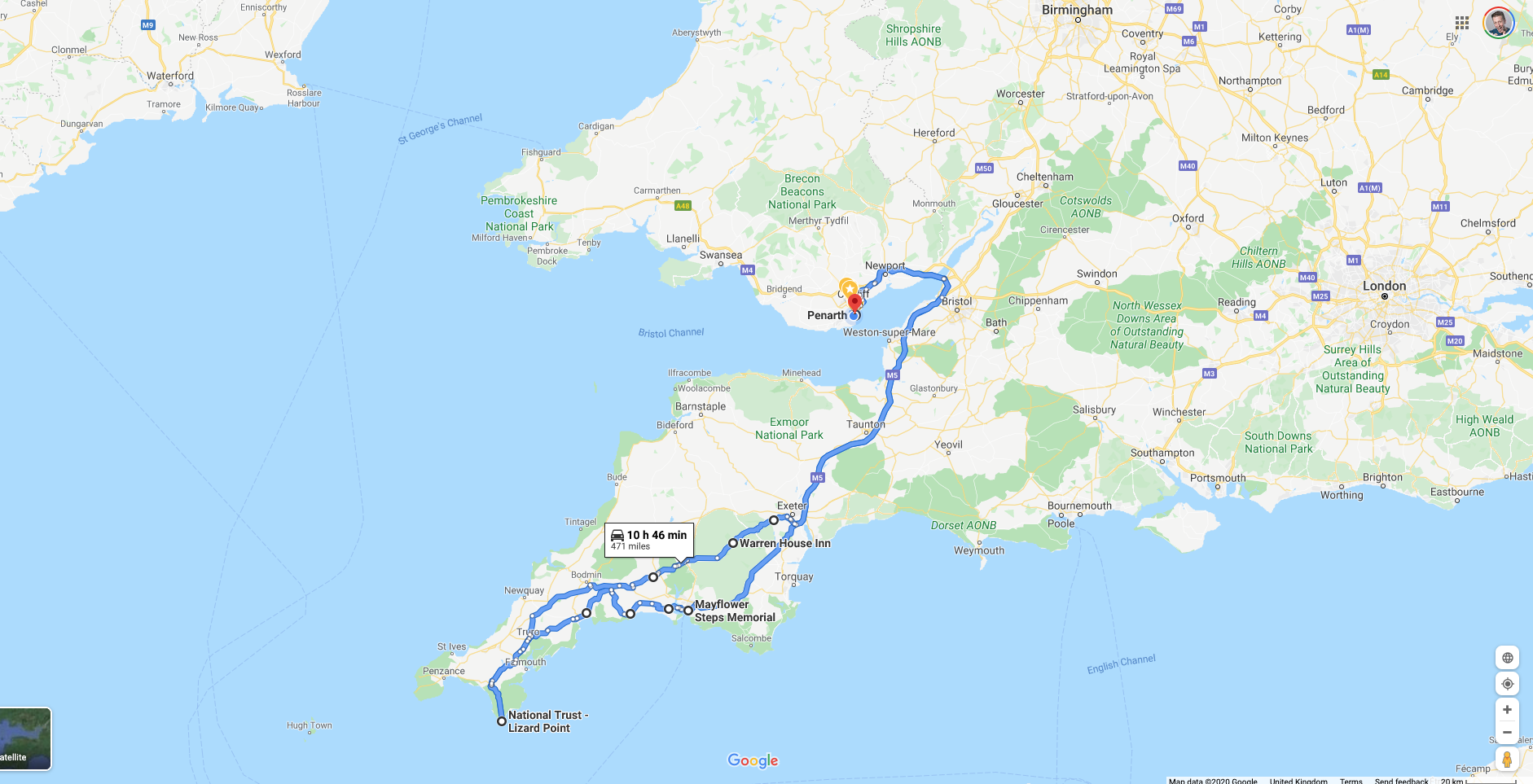 My-route – Dancing the Polka